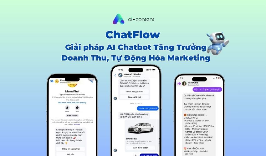 ChatFlow - Giải pháp AI Chatbot Tăng Trưởng Doanh Thu, Tự Động Hóa ...